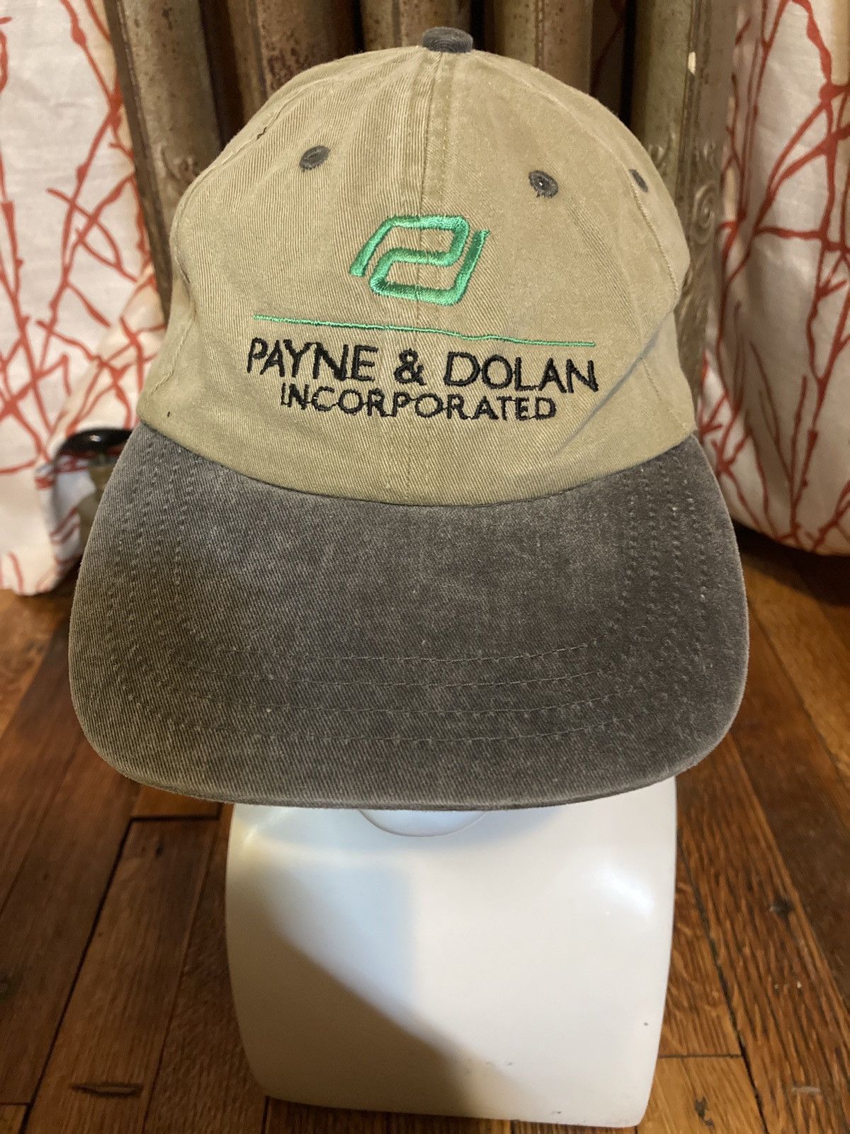 Vintage Payne & Dolan inc baseball cap hat Trucker CONCRETE ASPHALT ...