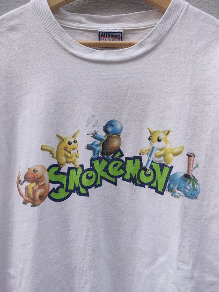 Vintage VINTAGE 90s SMOKÉMON BOOTLEG USA CARTOON Y2K | Grailed