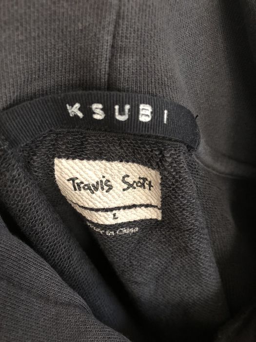 Ksubi Ksubi Travis Scott Flaming Dollar Sign Hoodie | Grailed