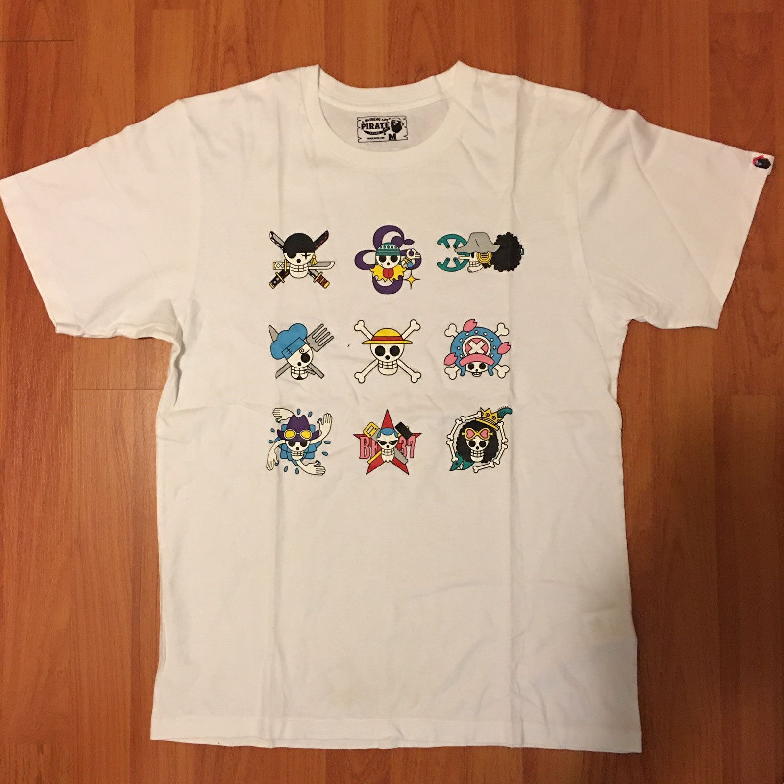 Bape Bape x One Piece Logo Tee | Grailed