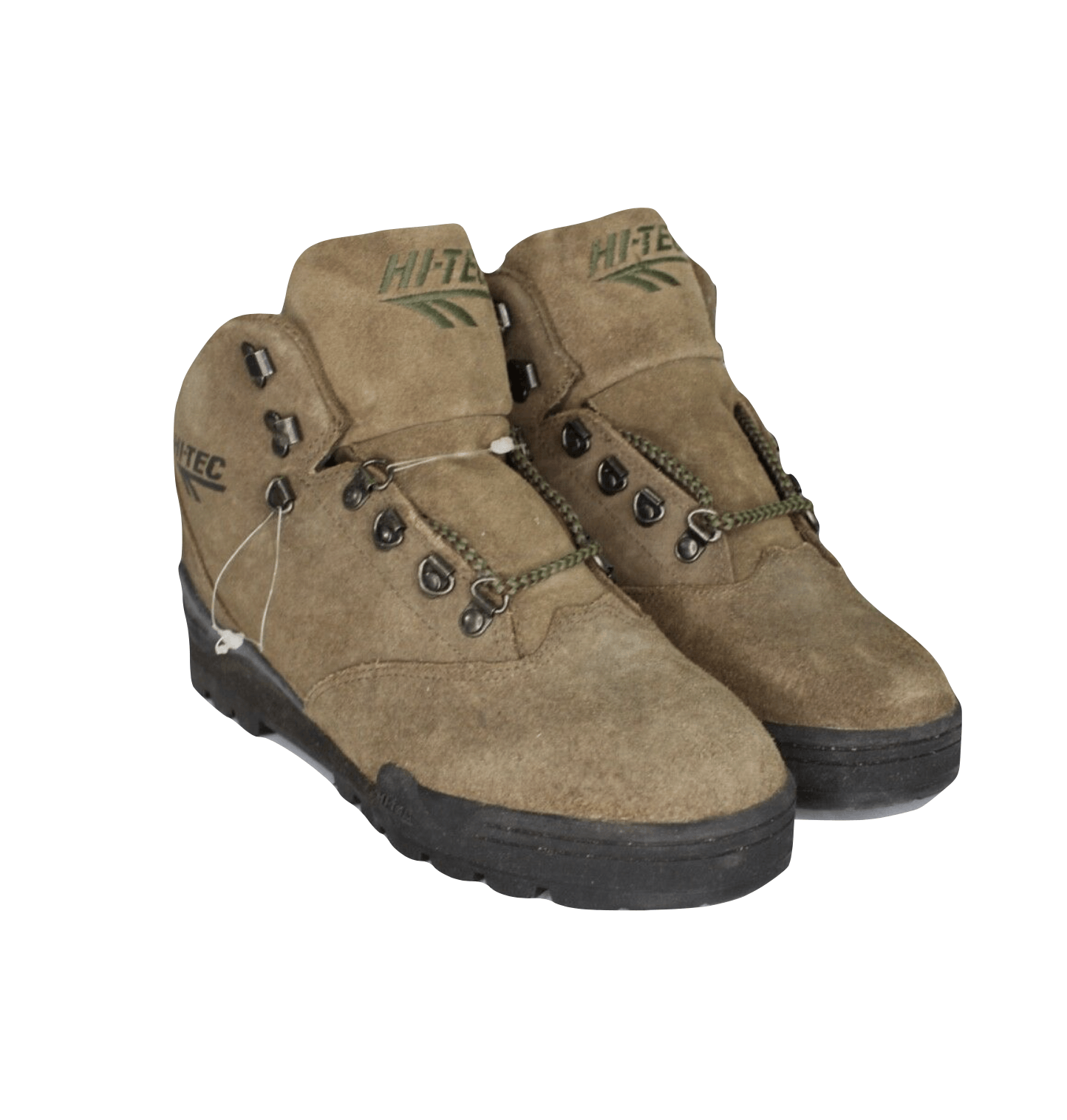 Hi Tec × Vintage NOS Vintage 90s Hi Tec Suede Leather Hiking Boots ...