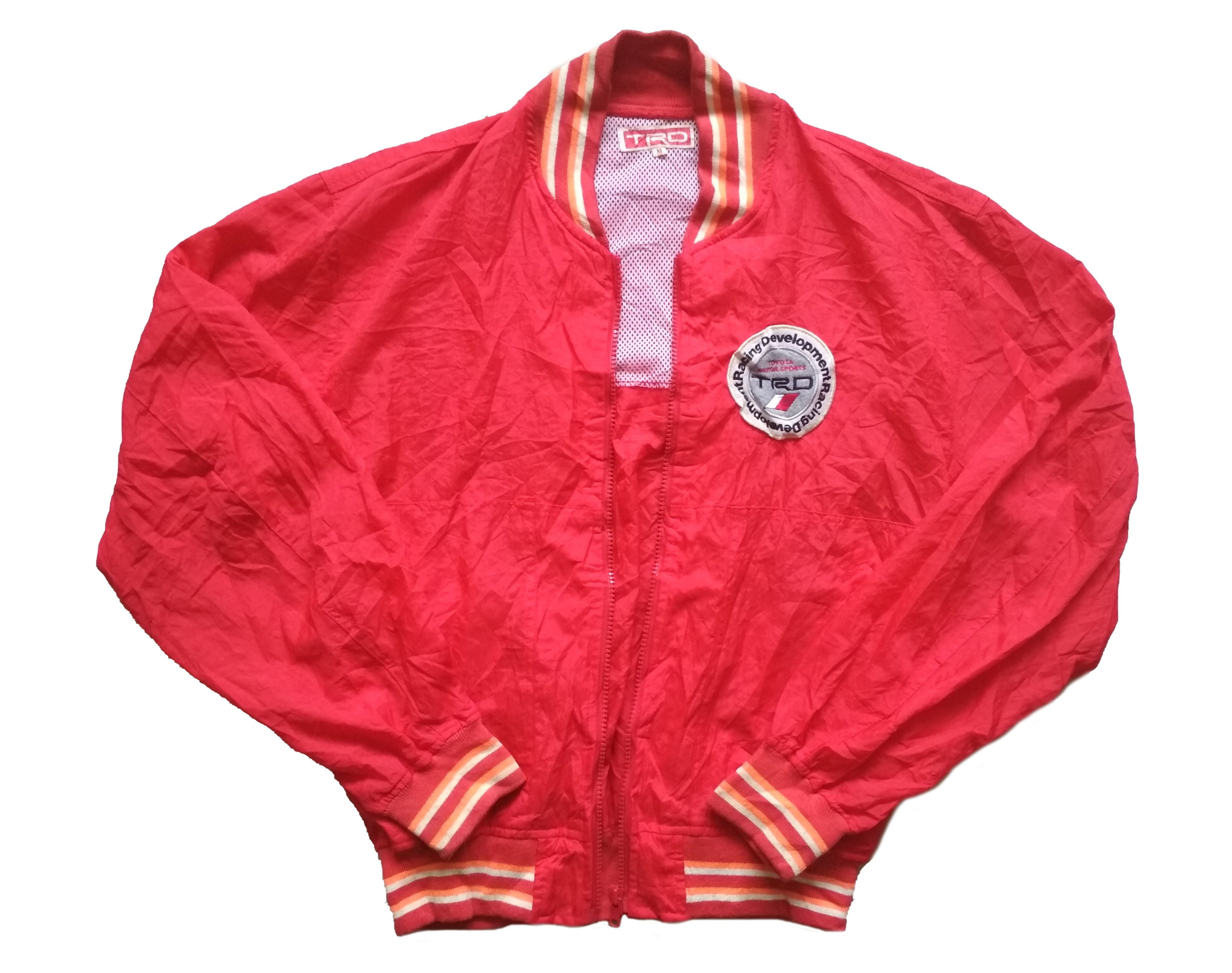 Bomber Jacket × Japanese Brand × Vintage VINTAGE JDM MOTORSPORTS TRD ...