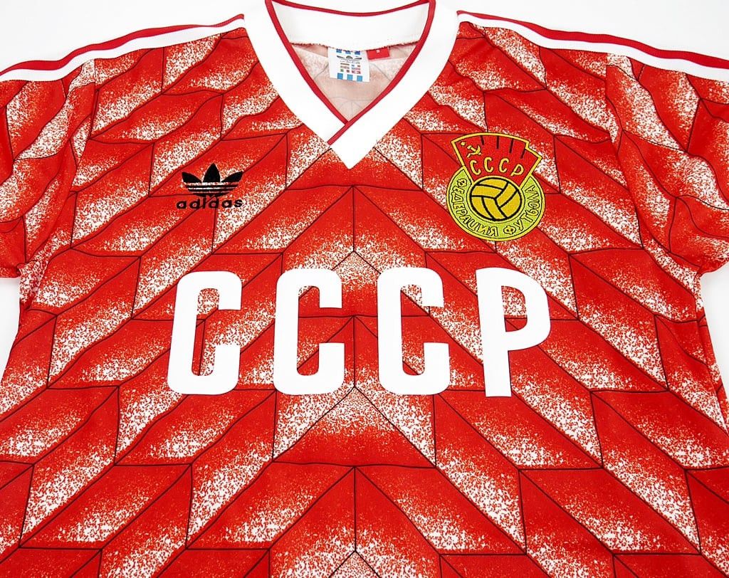 Adidas CCCP Soviet Union 1988 Soccer Jersey Football Shirt L | Grailed