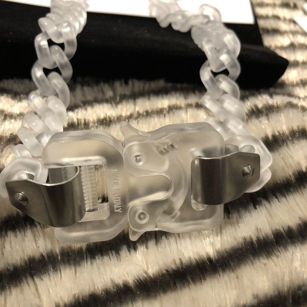 Alyx Transparent Roller Coaster Buckle Chain | Grailed