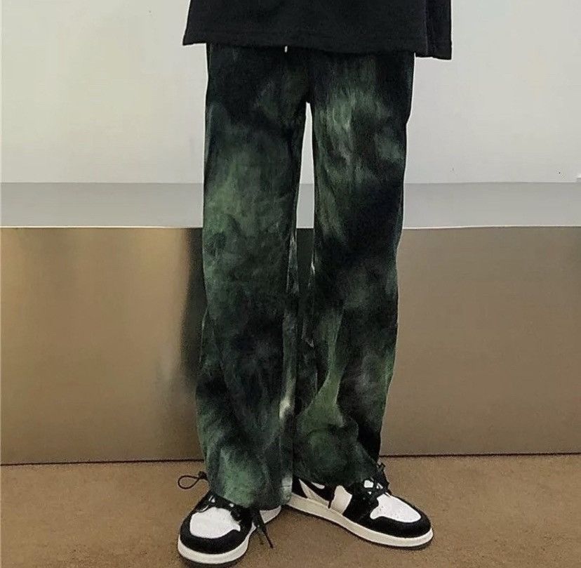Japanese Brand × Vintage Tye dye pants | Grailed