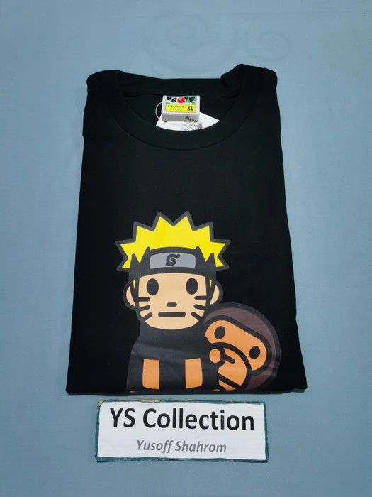 Bape Bape x Naruto Milo Tee | Grailed