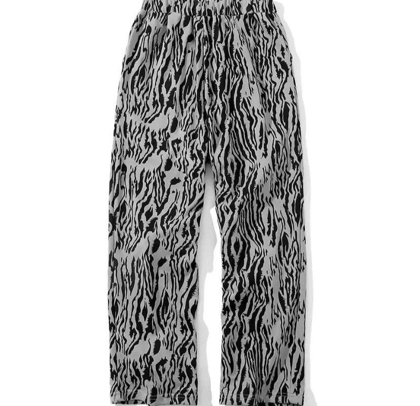 Vintage zebra pattern pants | Grailed