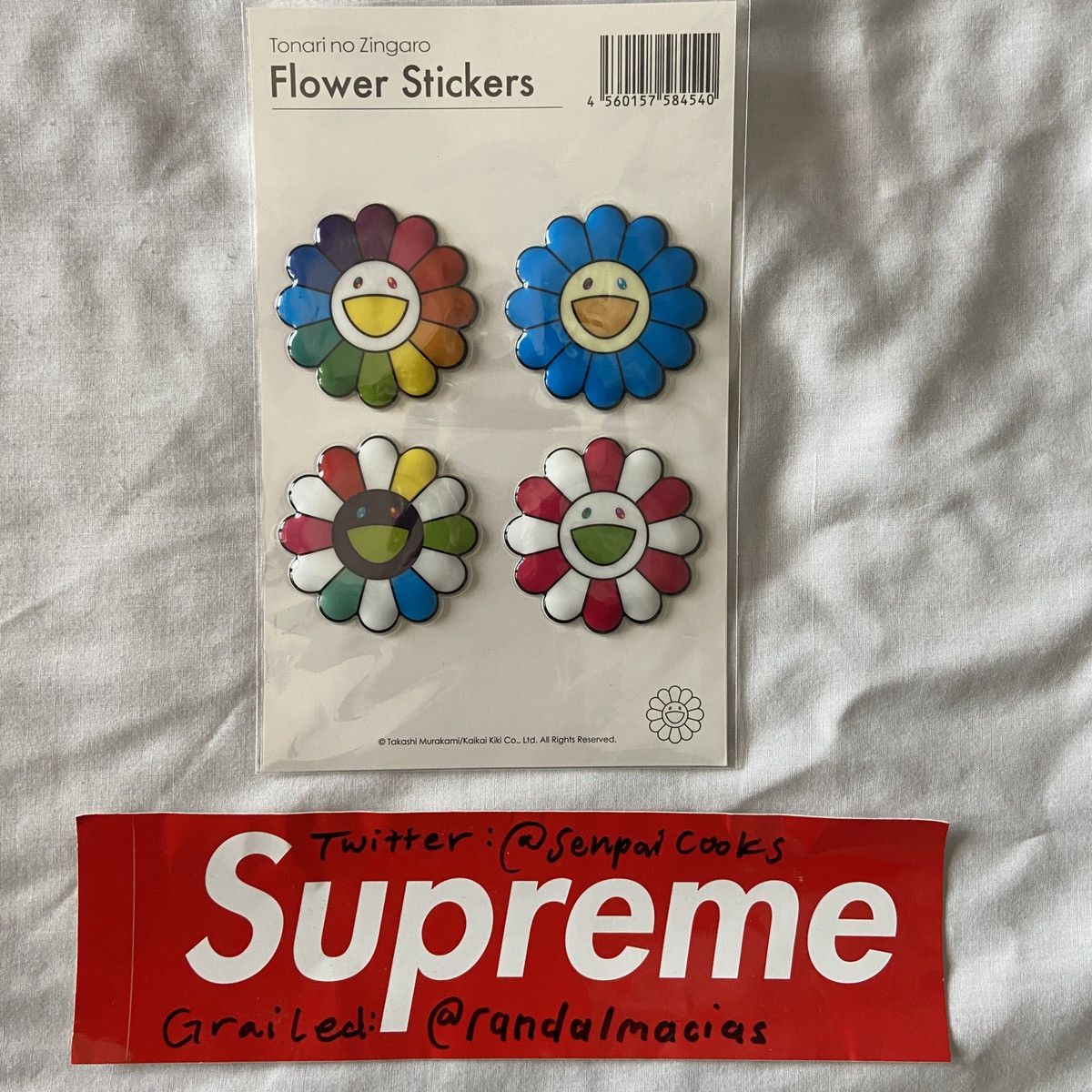 Takashi Murakami Takashi Murakami Stickers | Grailed