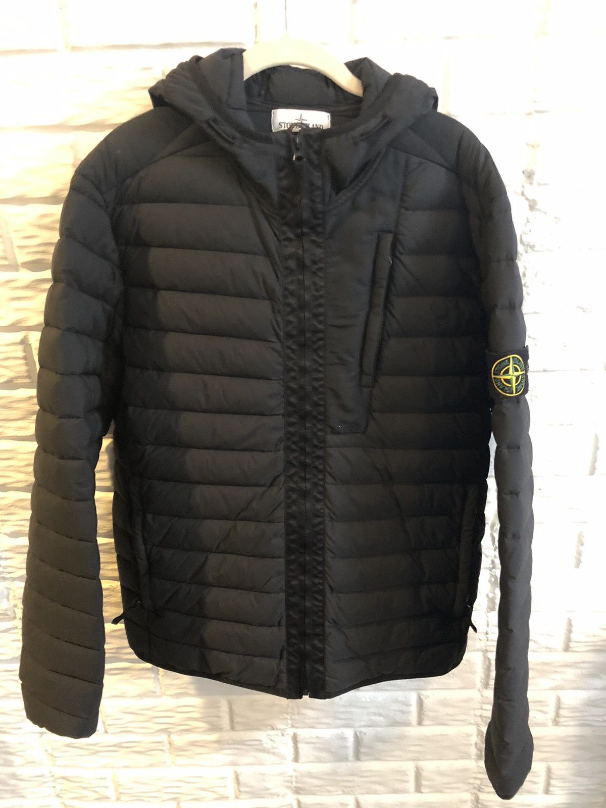 Stone Island Stone Island Loom Woven Down Chambers Stretch Nylon-TC ...