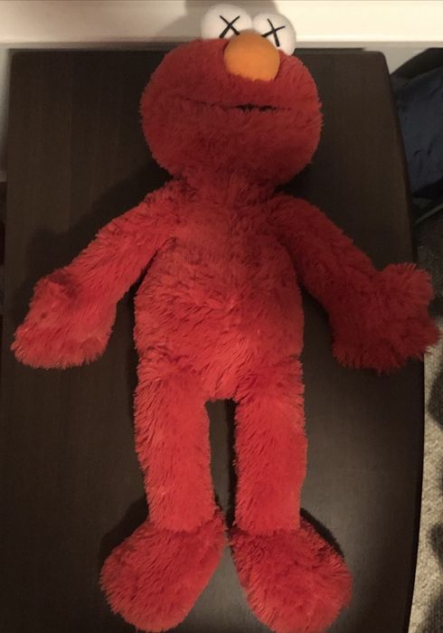 Kaws Kaws X Sesame Street Elmo toy | Grailed