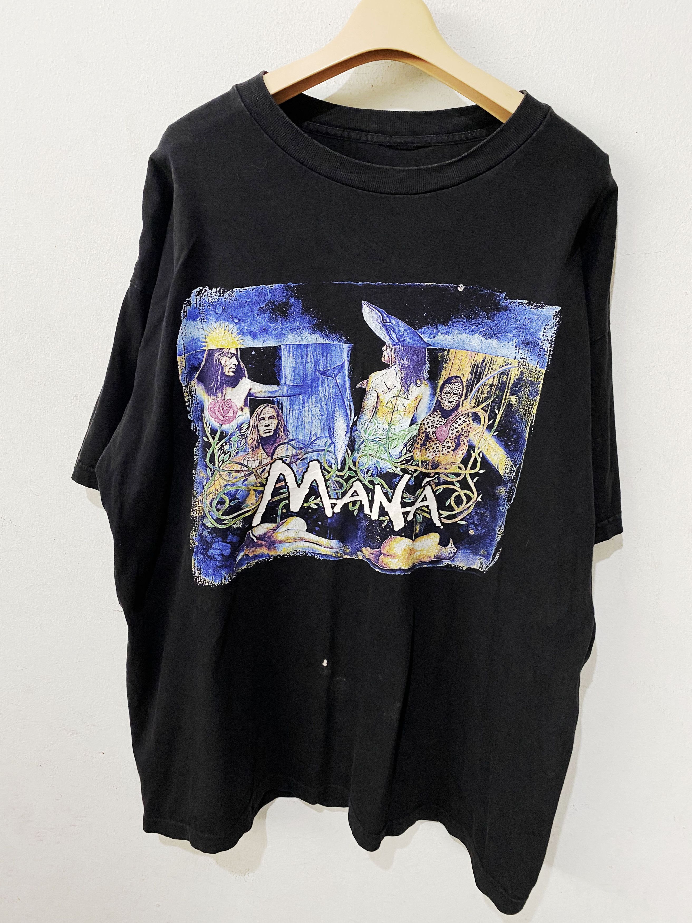 Band Tees × Vintage Vintage 90s Maná Shirt | Grailed