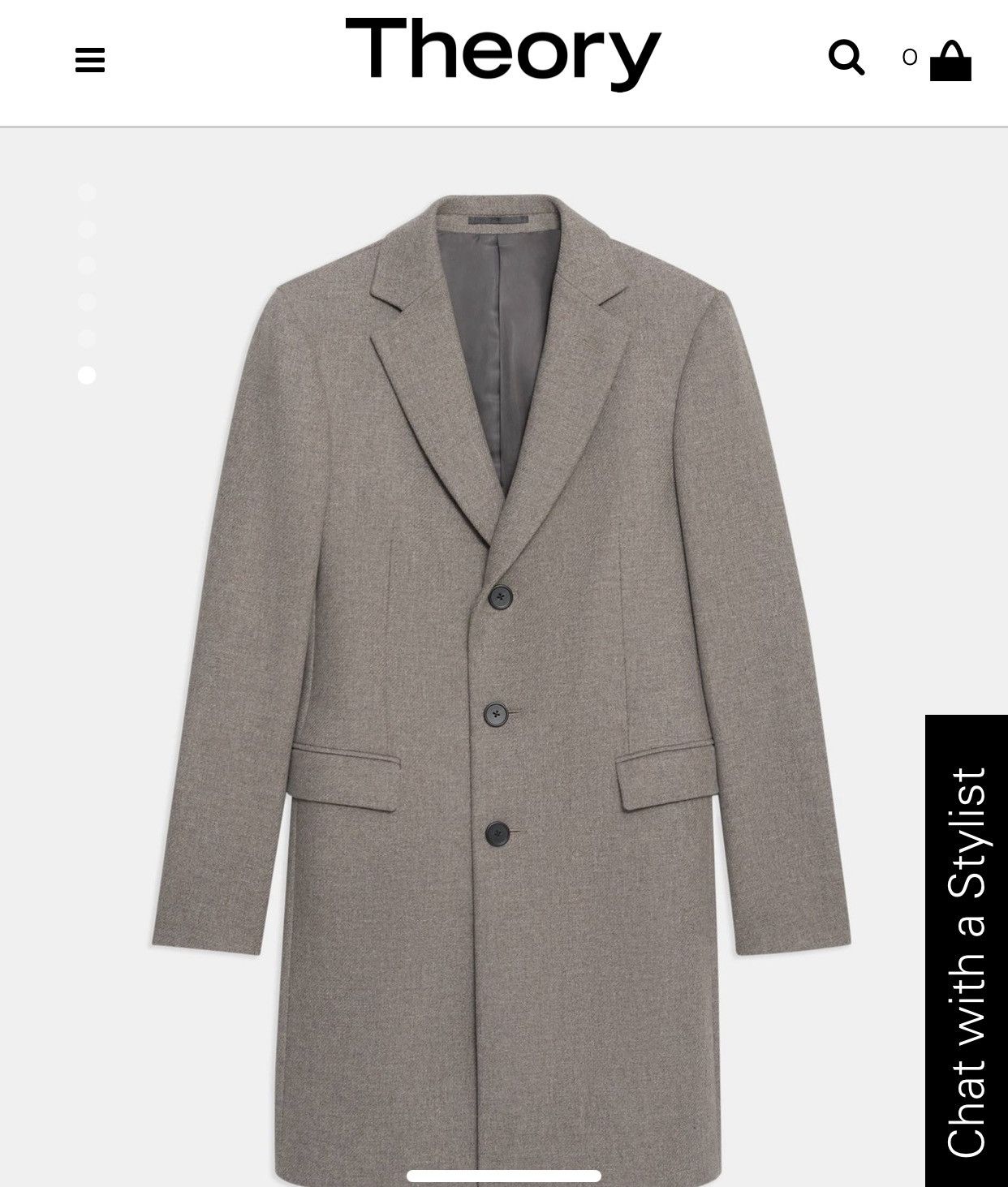 Theory Theory Lightweight Flannel Jacket | Grailed