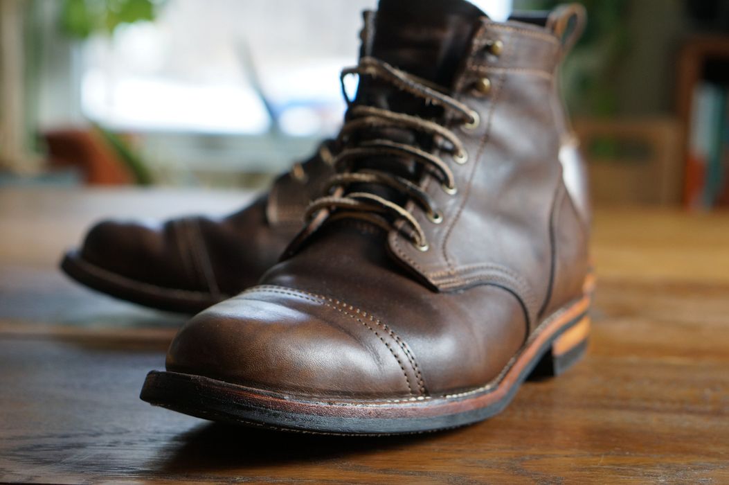 Truman Boot Co Truman 12EE Graphite Horse Rump Stitchdown Boots | Grailed