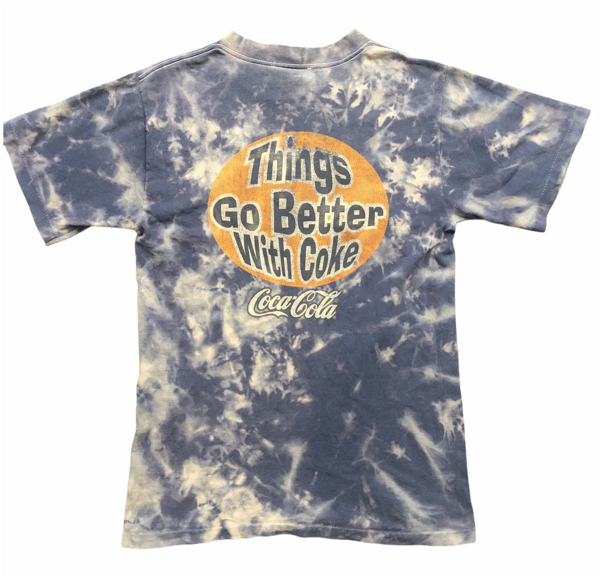 Coca Cola × Vintage Vintage Coca Cola Acid Wash Nice Design | Grailed