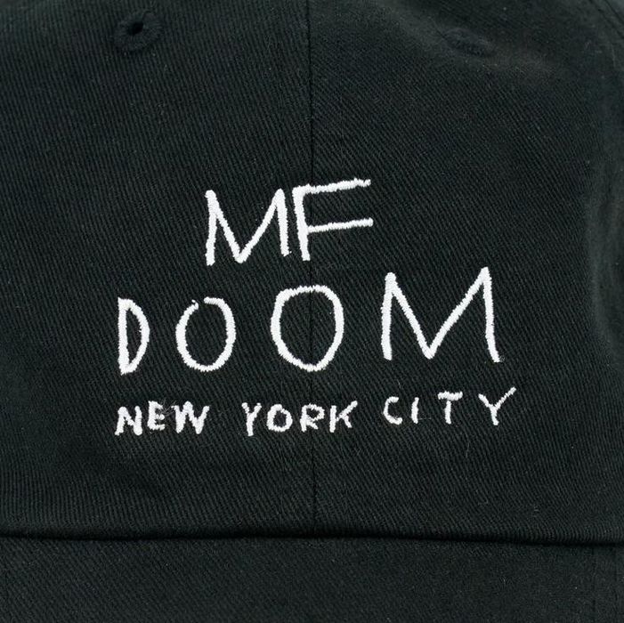 Mf Doom MF DOOM - "NYC" Hat (Black) | Grailed