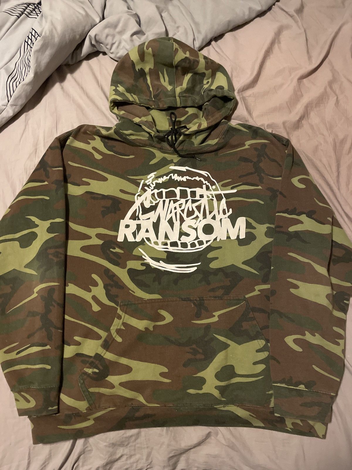 Ransom Clothing Gnarcotic x Ransom: Mouth Logo Hoodie | Grailed