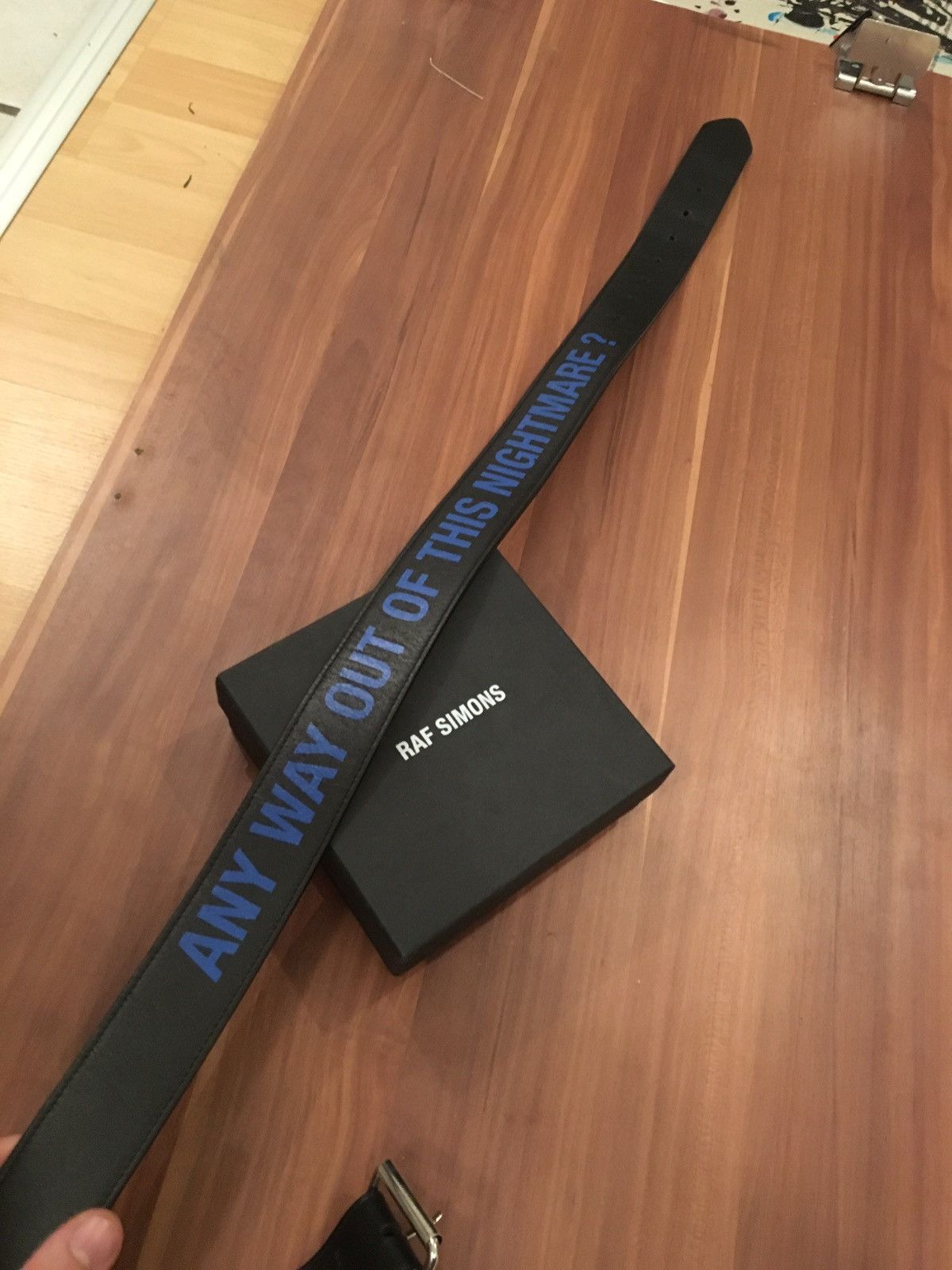 Raf Simons Raf simons Belt any way out of this nightmare | Grailed