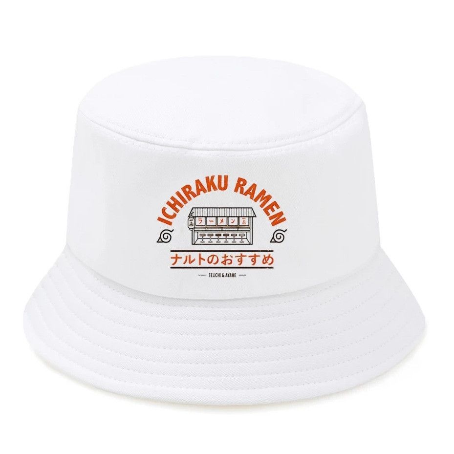 Custom × Japanese Brand × Vintage Bucket Hat Naruto Ichiraku Ramen ...