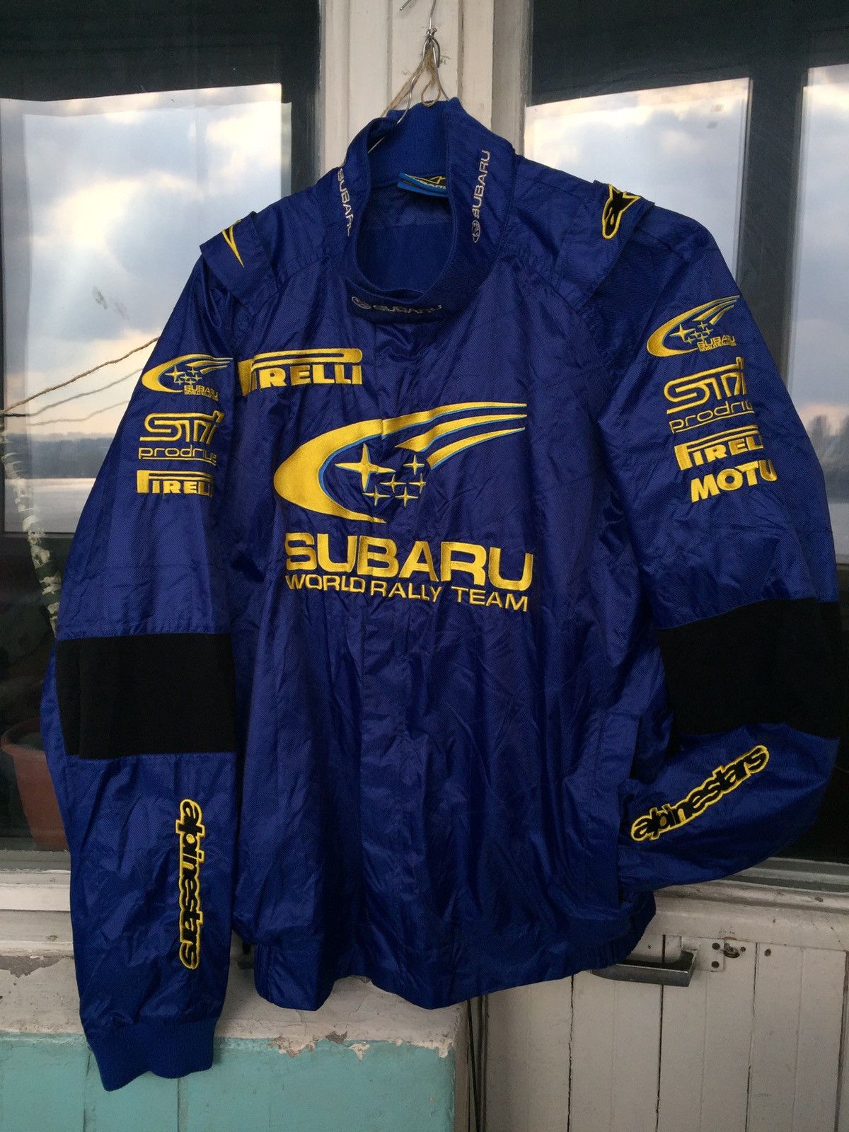 Vintage Subaru Racing Jacket world Rally team by Alpinestars | Grailed