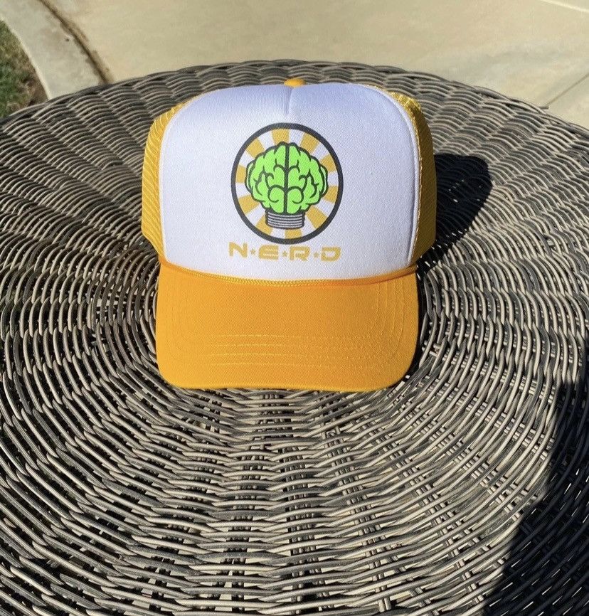 Pharrell × Trucker Hat × Vintage NERD Trucker Hat Pharrell Williams ...