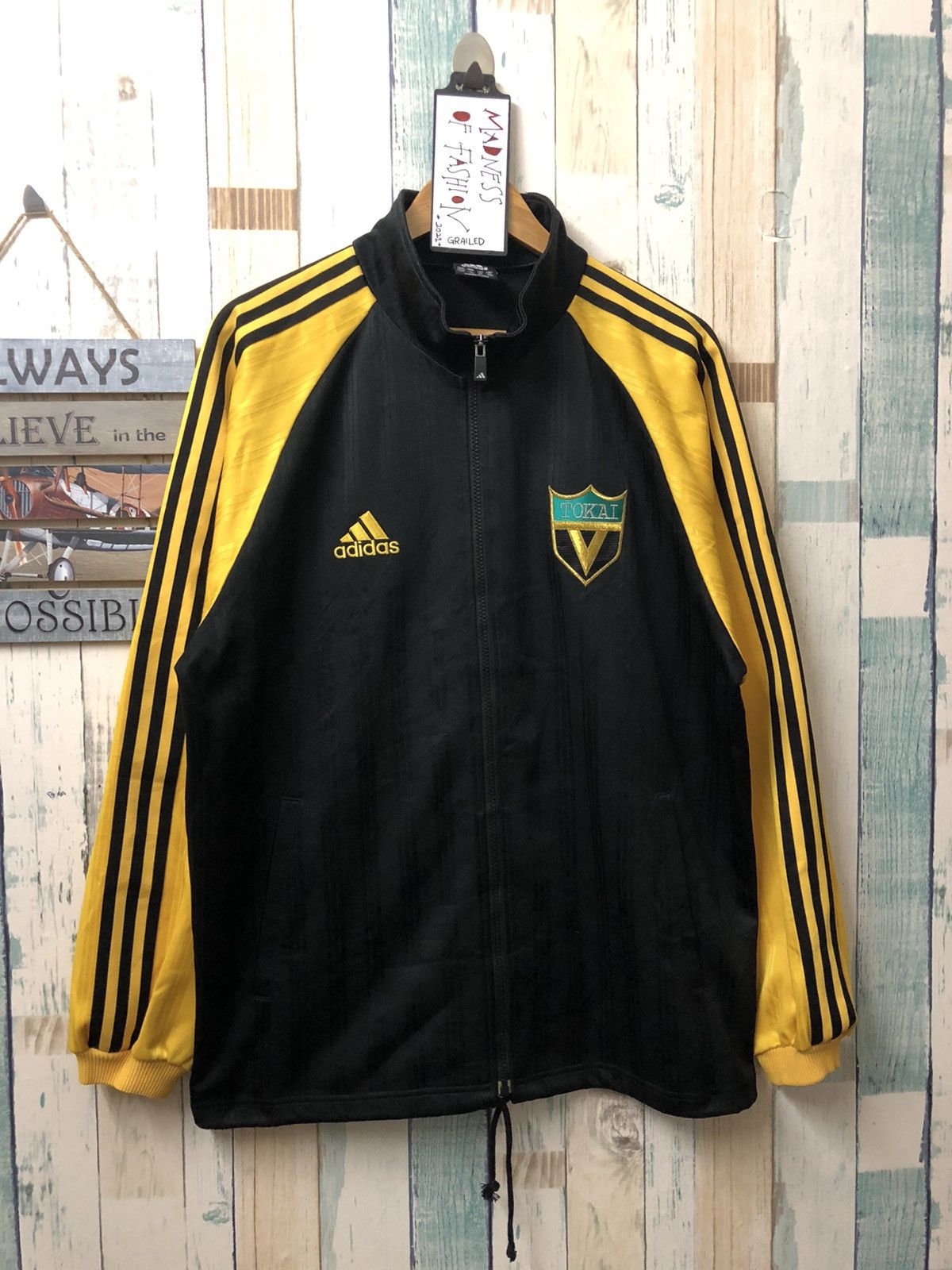 Adidas Adidas x Tokai Trainer zipper jacket | Grailed
