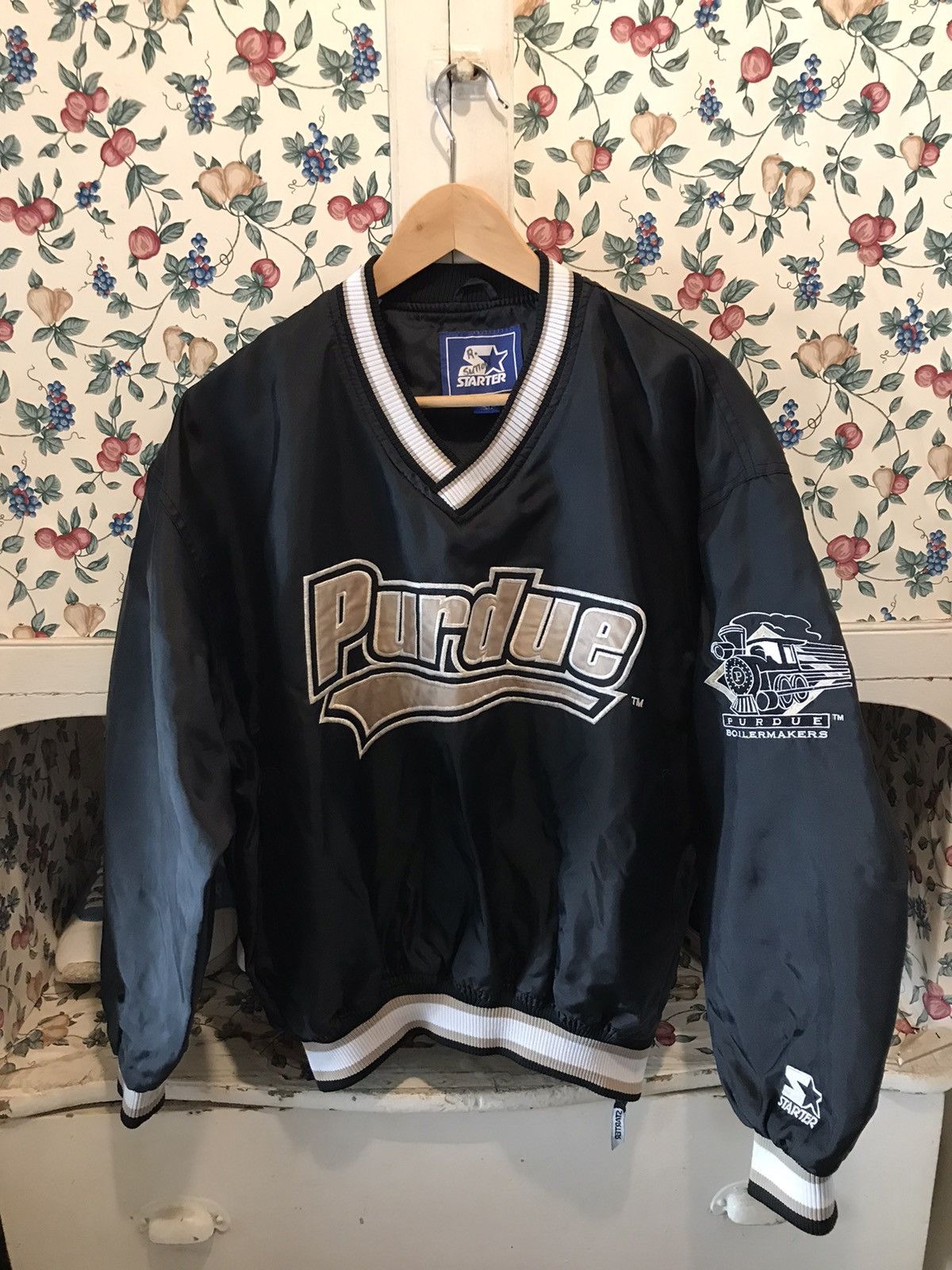 Starter × Vintage Vintage 90s Purdue University Jacket | Grailed
