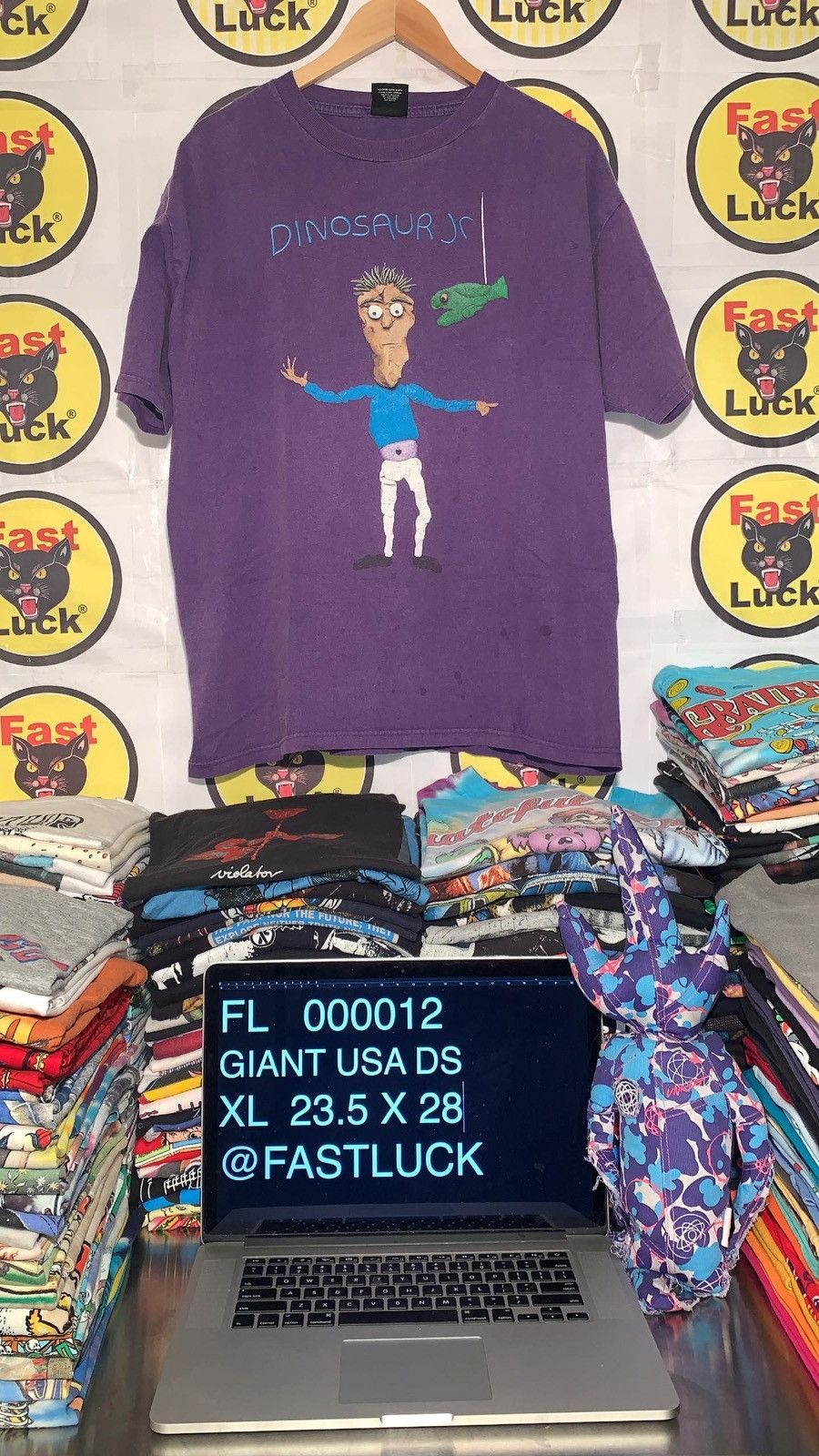 Band Tees × Vintage Vintage USA dinosaur jr hand it over giant Maura ...