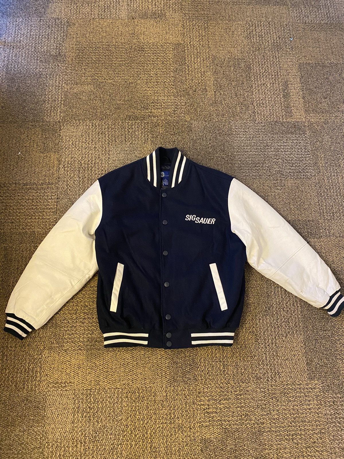 Vintage Vintage Sig Sauer Varsity Jacket | Grailed