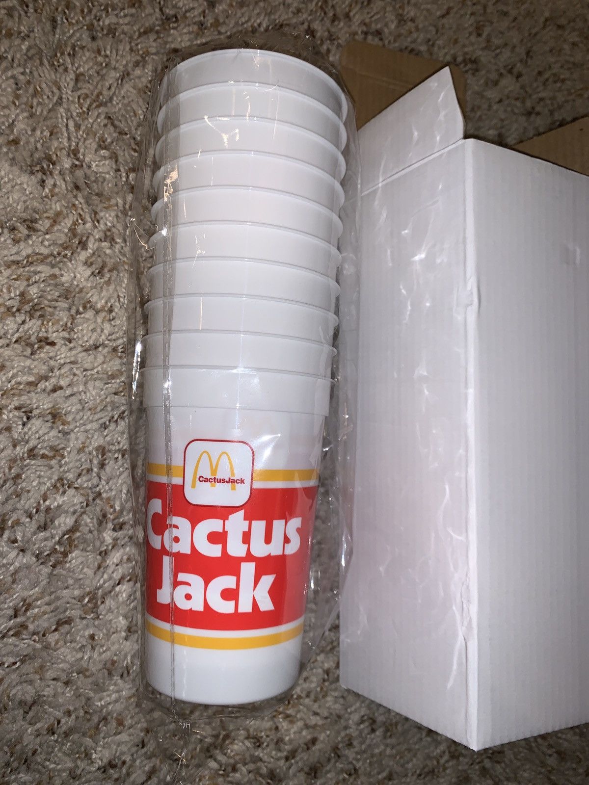 Travis Scott Cactus Jack X McDonald’s Cups | Grailed