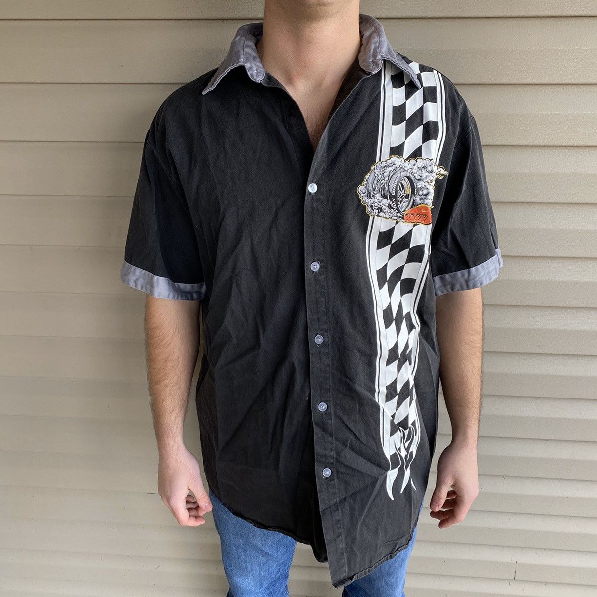 Vintage Vintage Metallica Gimme Fuel button up | Grailed
