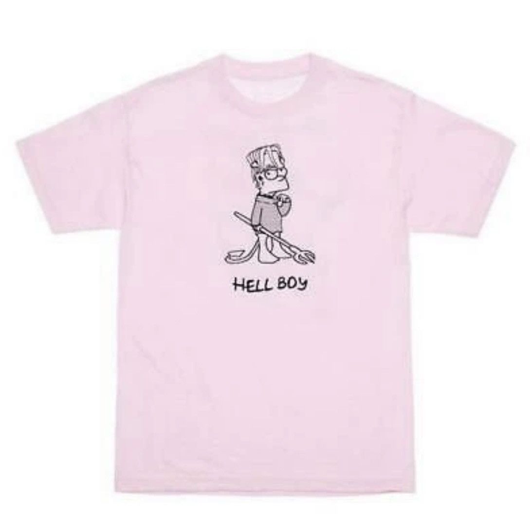 Superrradical Superrradical x Lil Peep Bart Simpson Hellboy T-Shirt ...
