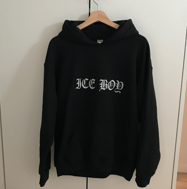 Corbin Corbin Spooky black Ice boy Mourn tour hoodie | Grailed