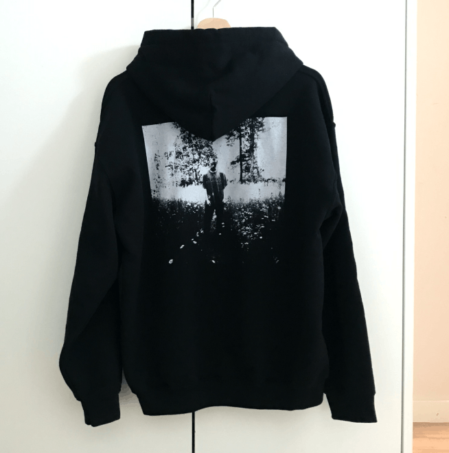 Corbin Corbin Spooky black Ice boy Mourn tour hoodie | Grailed