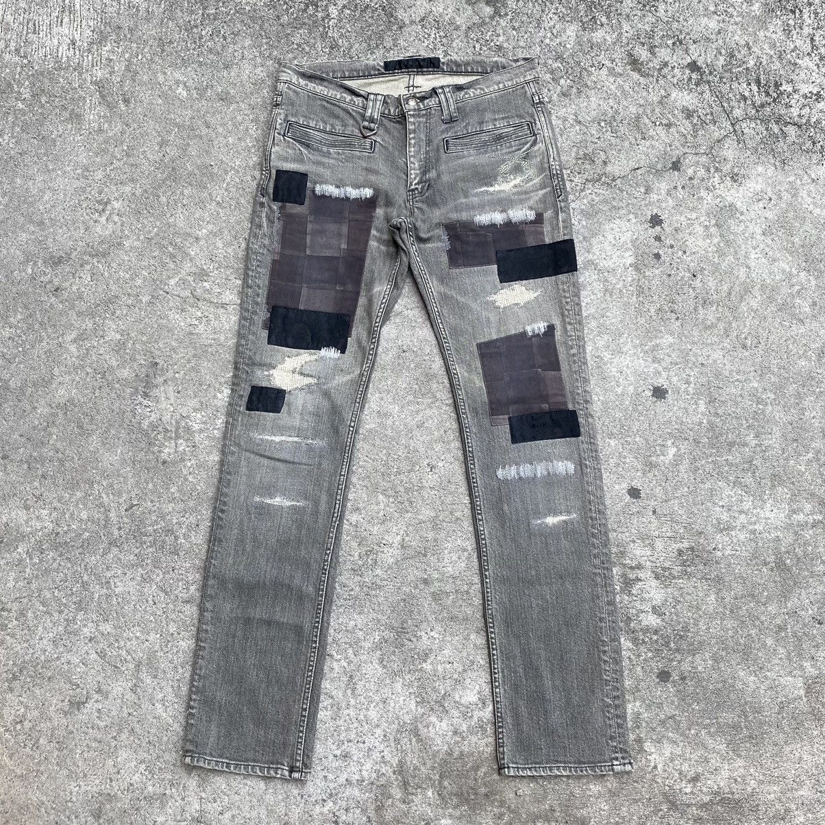 Roar × roarguns Roar - Denim Patchwork Swarovski Gun | Grailed