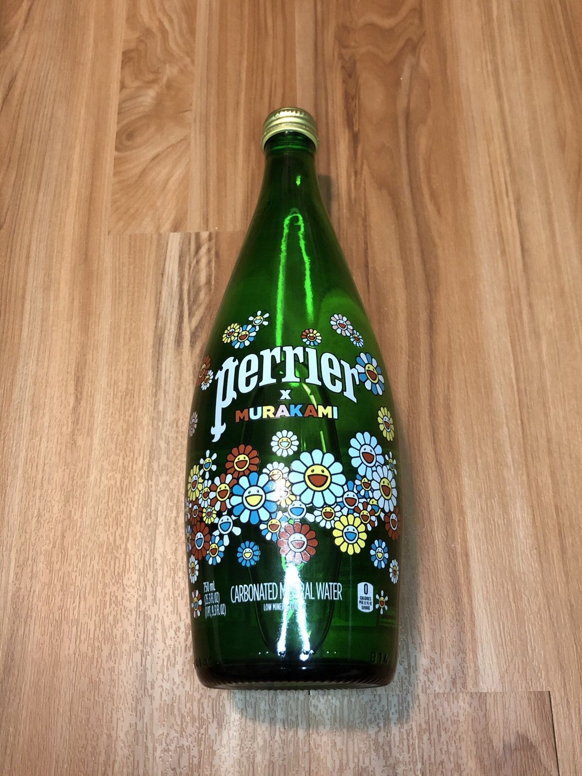 Very Rare Perrier x Takashi Murakami 750ml Glass Bottle | Grailed