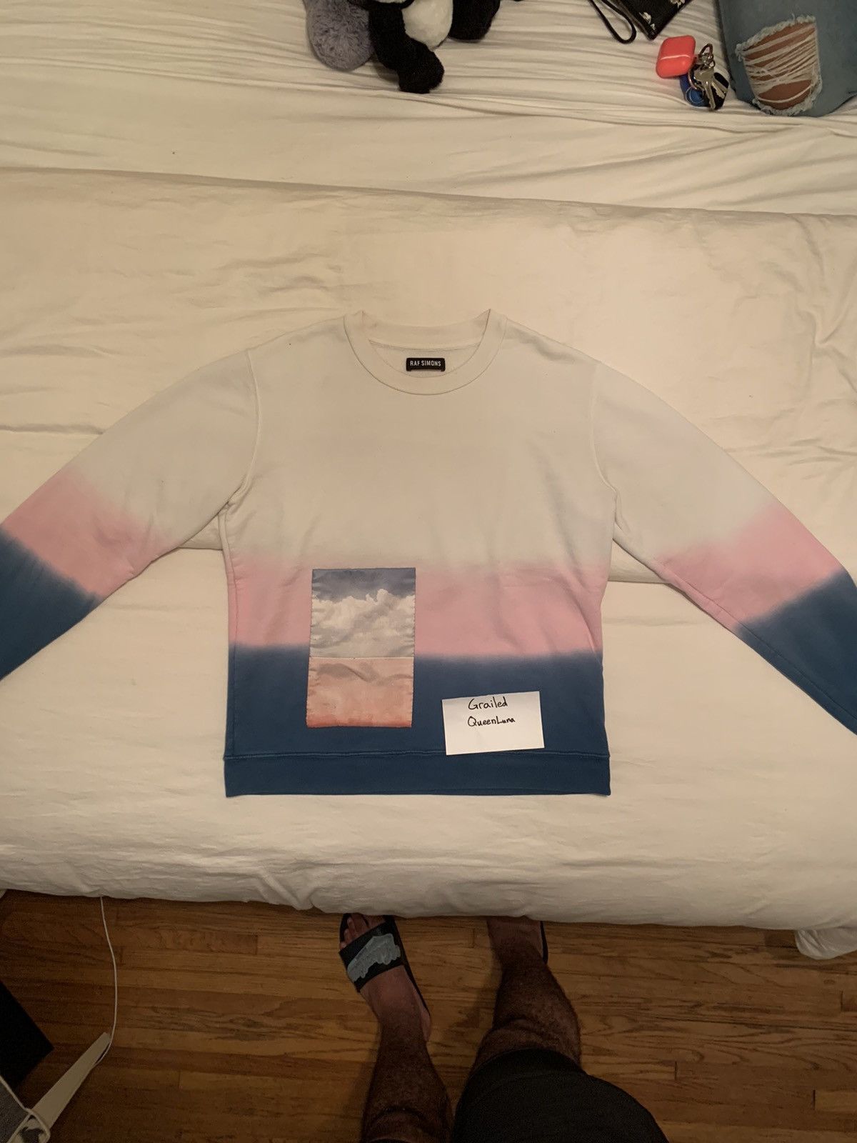 Raf Simons Archive 2013 RAF Simons x Brian Calvin Drip dye Cloud SS/13 ...