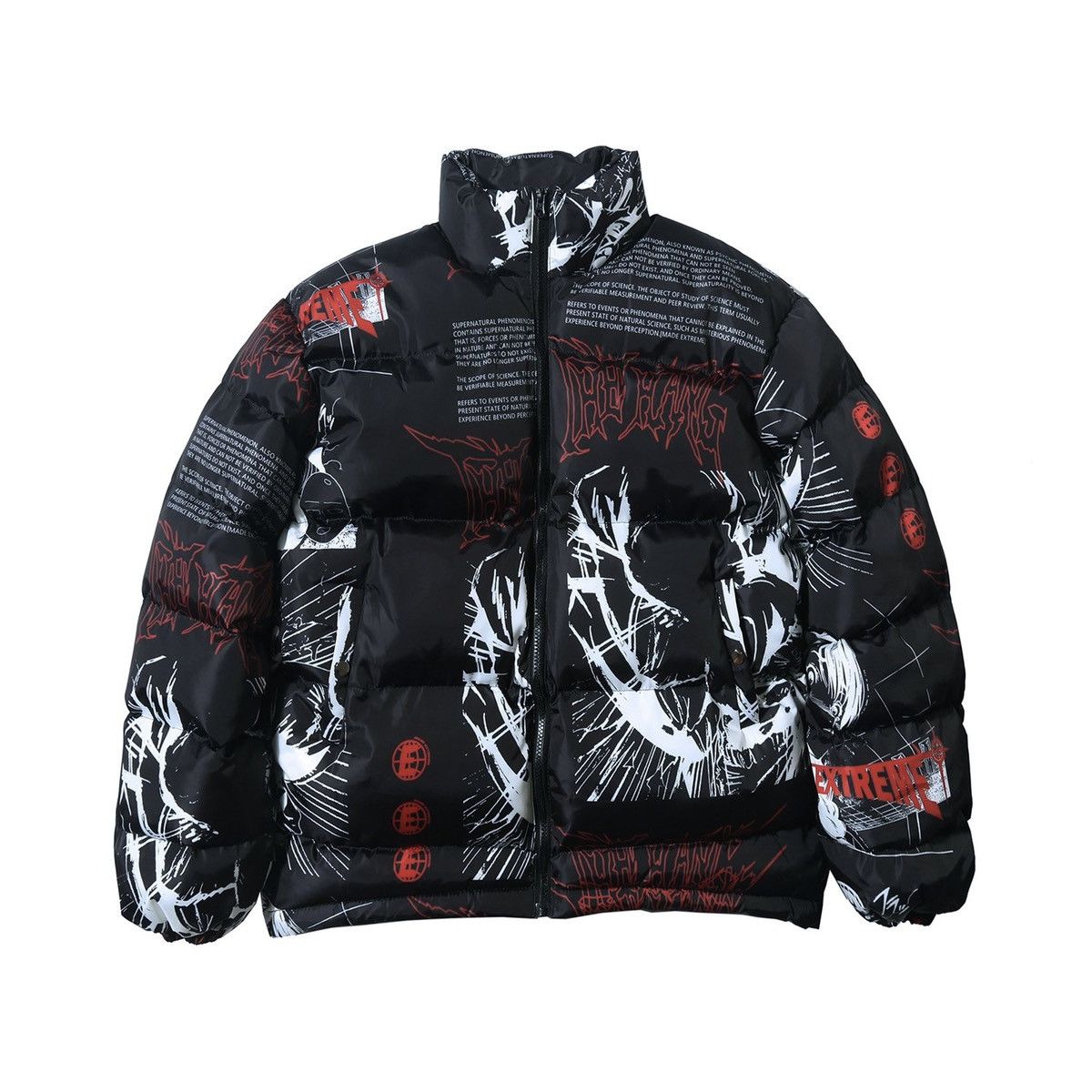 Designer × Japanese Brand Made Extreme Anime Puffer Jacket | Grailed