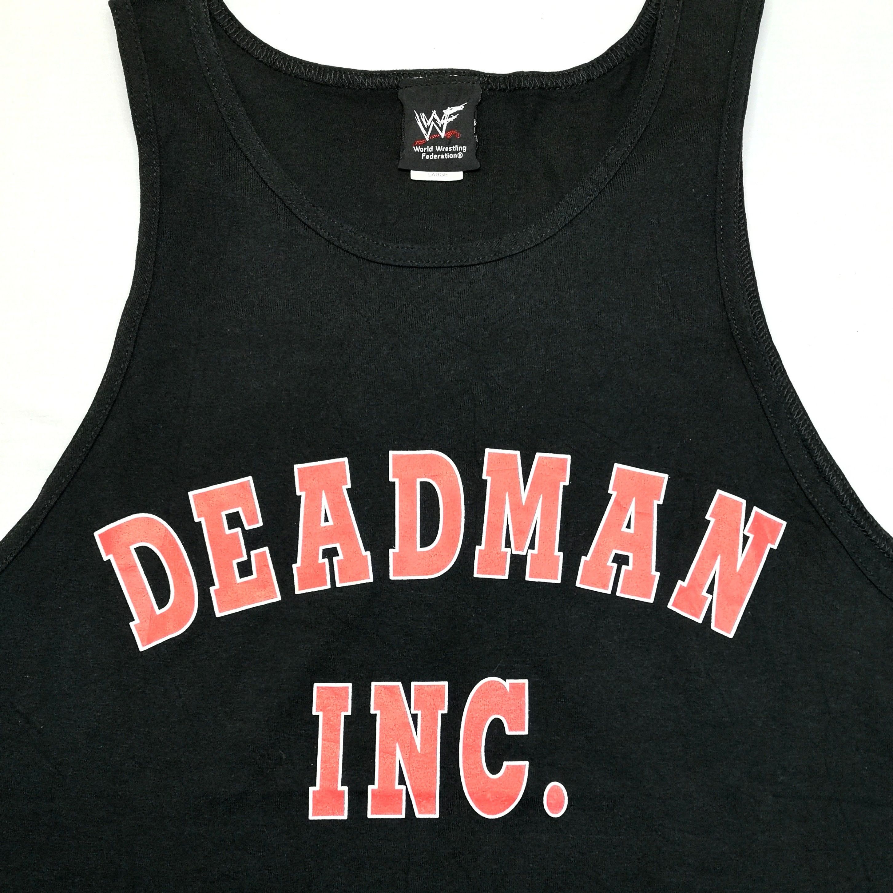 Vintage × Wwe × Wwf The Undertaker Dead Man Inc. 2001 WWF Wrestling ...
