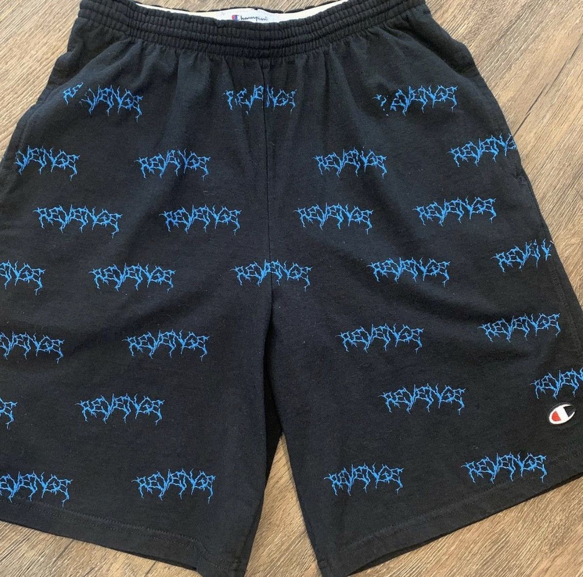 Revenge Revenge Black & Blue Massacre Shorts | Grailed