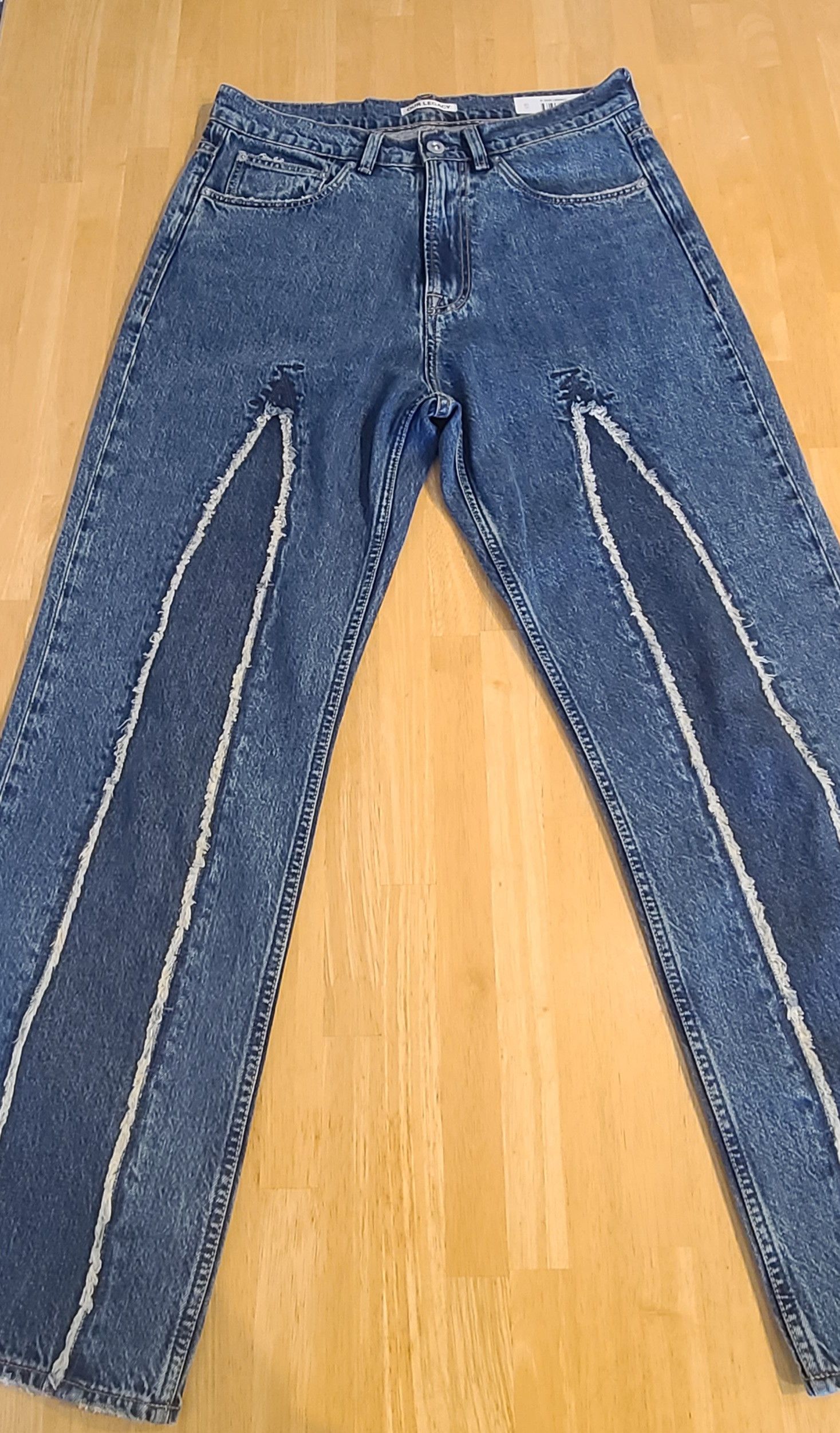 Our Legacy Third Cut Slash Denim | Grailed