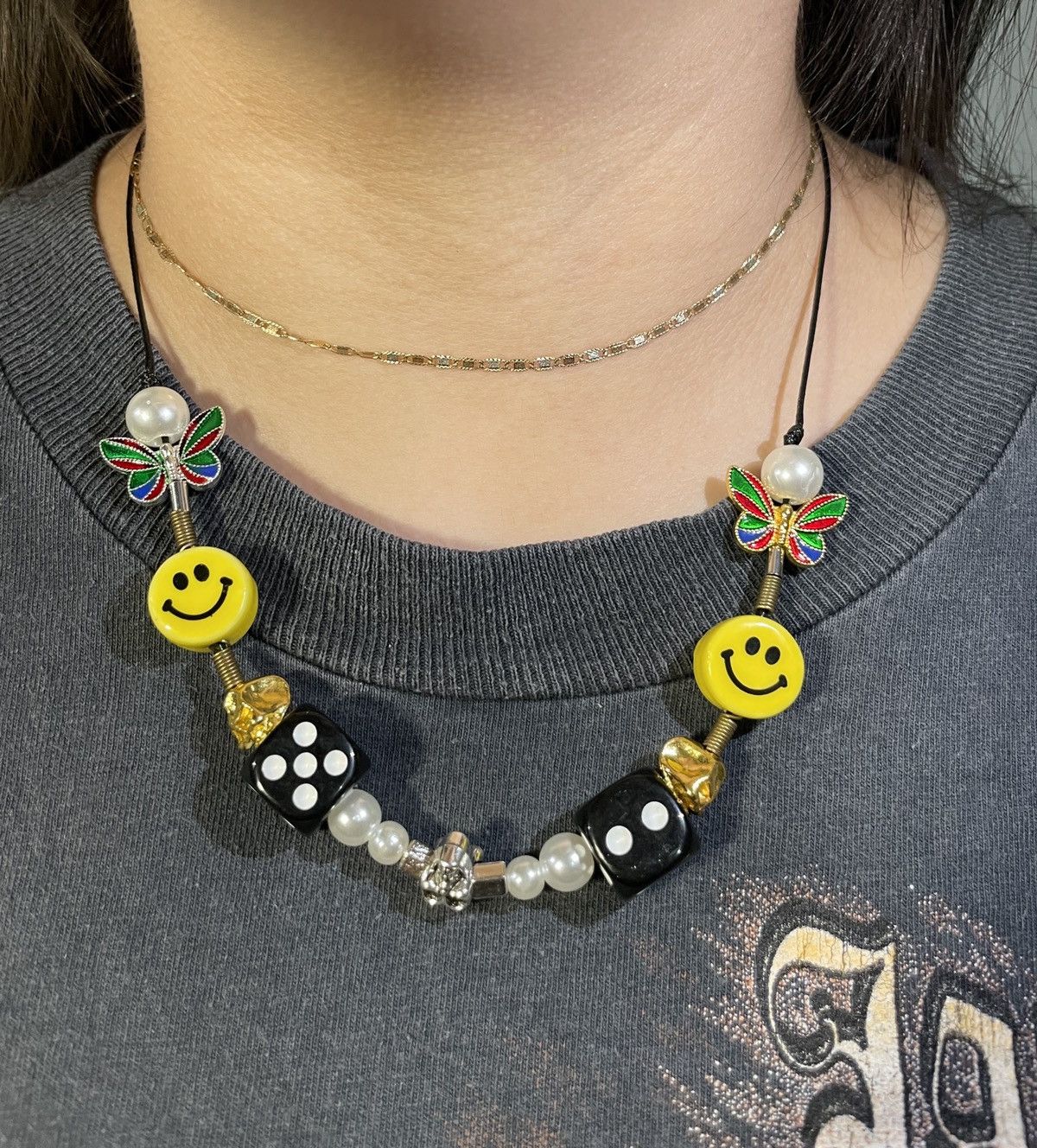 Asap Rocky Asap Rocky Smiley Pearl Chain | Grailed