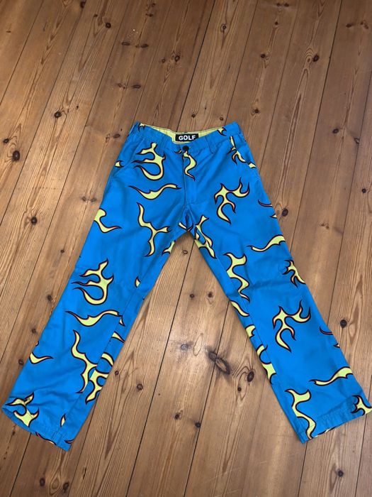 Golf Wang Flame Pants | Grailed