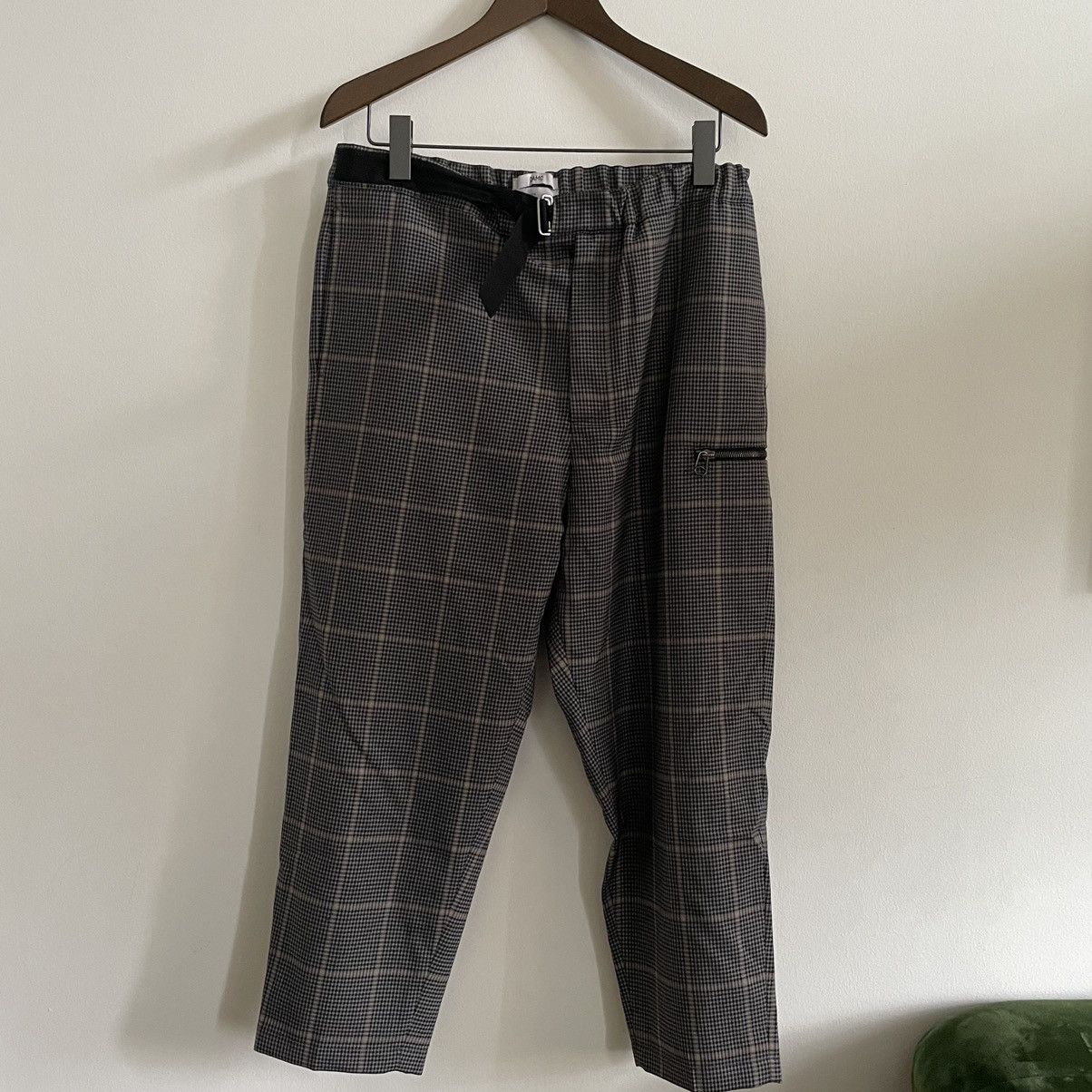 OAMC OAMC Check Pants with Belt | Grailed