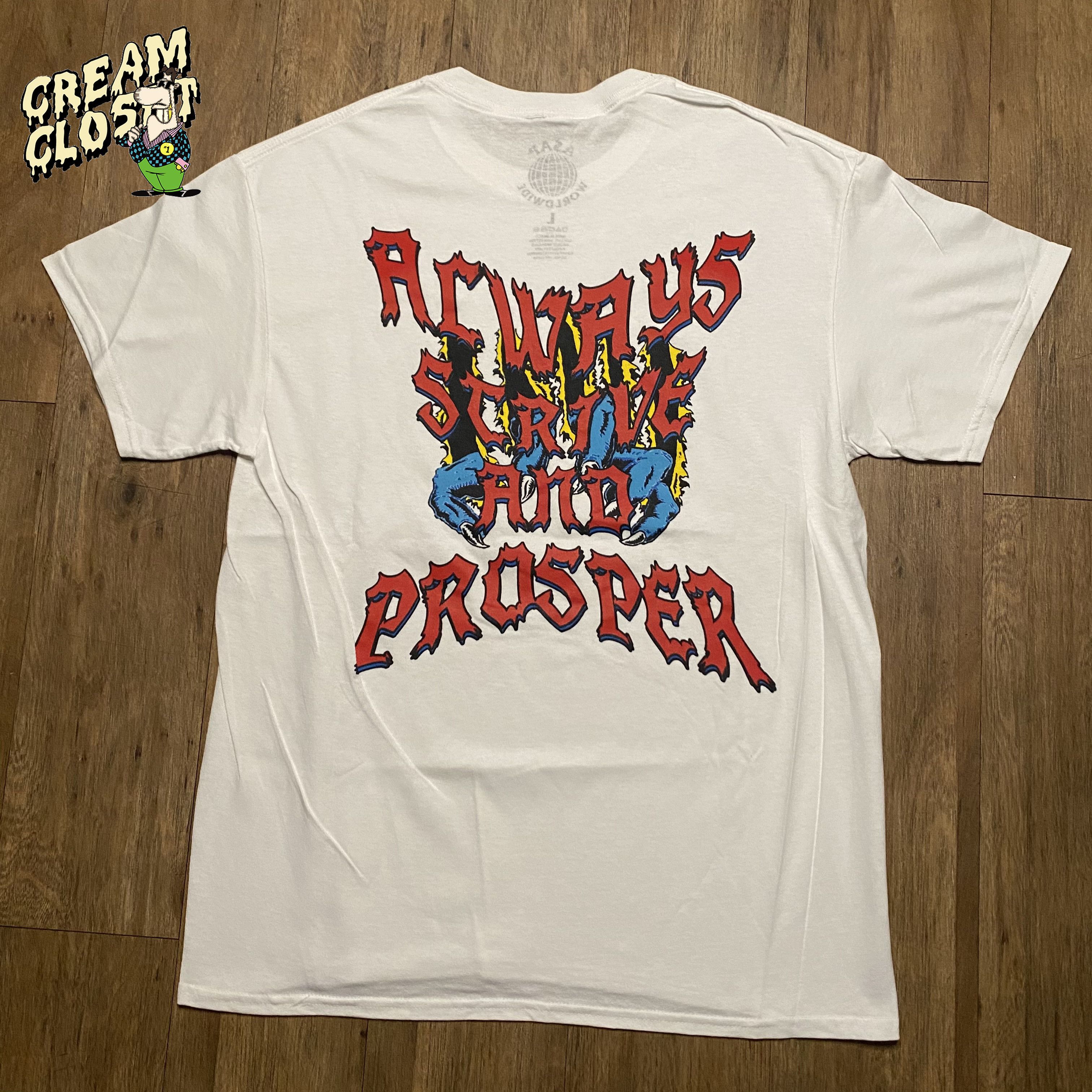 Asap Rocky A$AP Rocky ASAP Mob AWGE Always Strive and Prosper Claw Tee ...