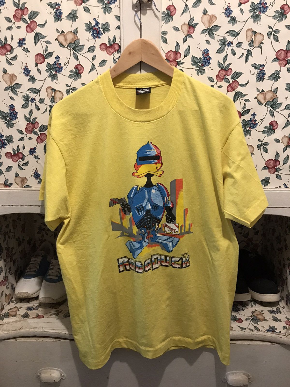 Vintage Vintage 90s RoboDuck T-shirt | Grailed