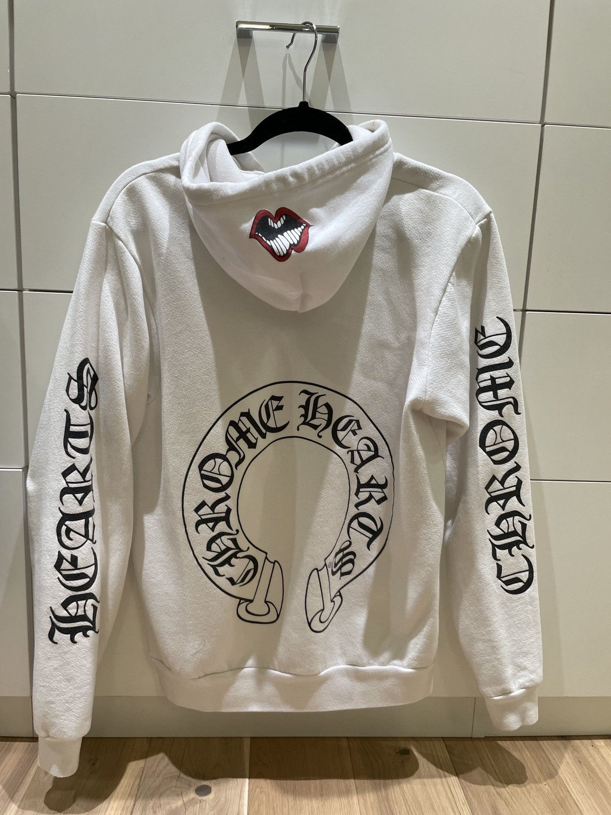 Chrome Hearts Chrome hearts hoodie white classic | Grailed