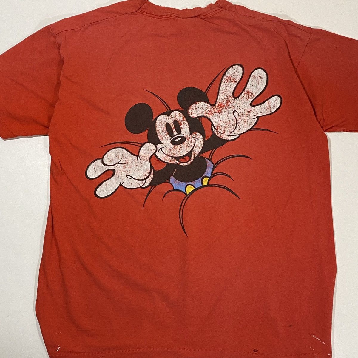 Vintage Vintage Mickey Mouse Front and Back Graphic Tee | Grailed