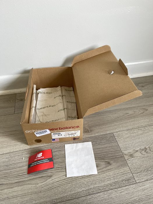 New Balance RARE Original New Balance 992 Steve Jobs Grey M992GL Shoe ...