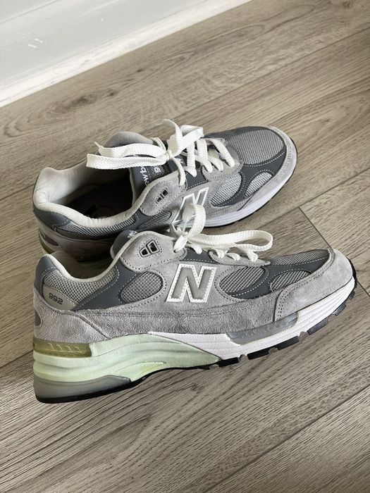 New Balance RARE Original New Balance 992 Steve Jobs Grey M992GL Shoe ...
