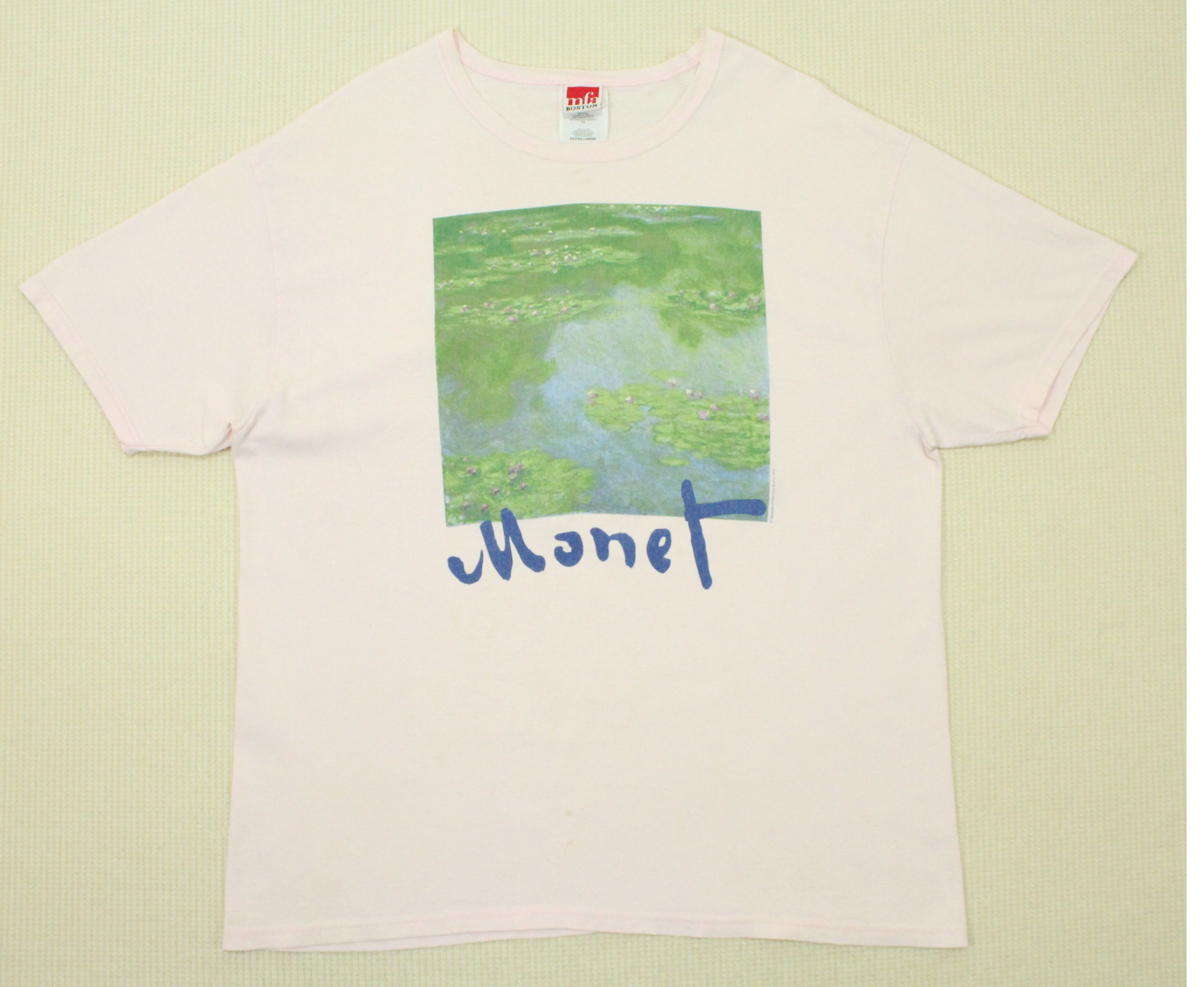 1990x Clothing × Art × Museum Vintage 90s Claude MONET T Shirt MFA ...